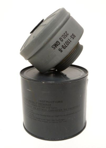 GI M11 Gas Mask Filter in Can | Armynavysales | Charleys Surplus