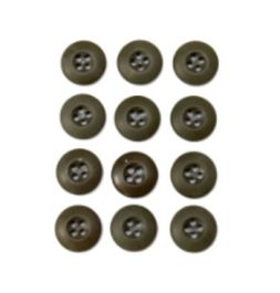 12 Pack Of OD Green BDU Buttons | Charleys Surplus