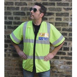 British Police Short Sleeve Reflective Overshirt | Charleys Surplus