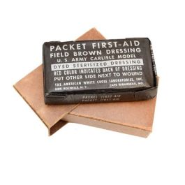 GI WWII Carlisle Bandage | First-Aid Packet | Army Navy Sales ...
