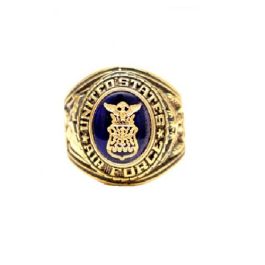 United States Air Force Branch of Service 18k Gold Ring | Charleys Surplus